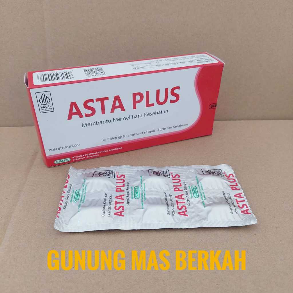 Jual ASTA PLUS Astaplus asta plus Kapsul - astaxanthin selenium untuk ...