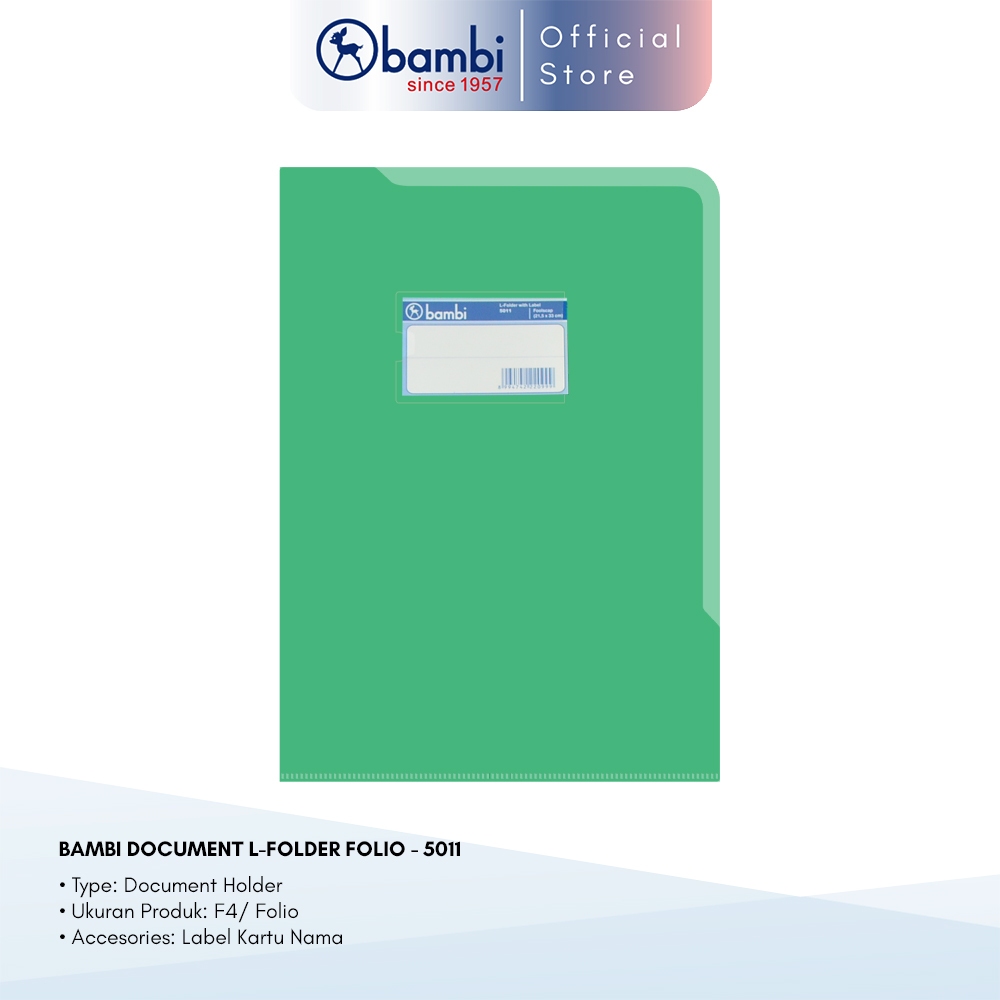Jual Bambi Map Dokumen Folio Jenis Tempat Penyimpanan Dokumen Tipe ...