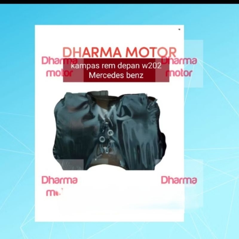 Jual Kampas Rem brakepad sepatu rem depan w202 c180 c200 part mercy ...