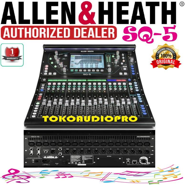 Jual Mixer Allen&Heath SQ-5 SQ5 Digital Mixer Original | Shopee Indonesia
