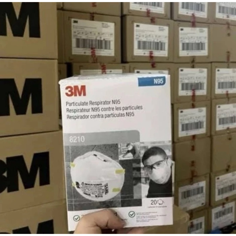 Jual Masker 3M 8210 N95 isi 20 | Shopee Indonesia