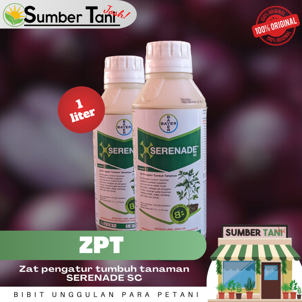 Jual ZPT SERENADE KEMASAN 1 L ZAT PENGATUR TUMBUH TANAMAN | Shopee ...