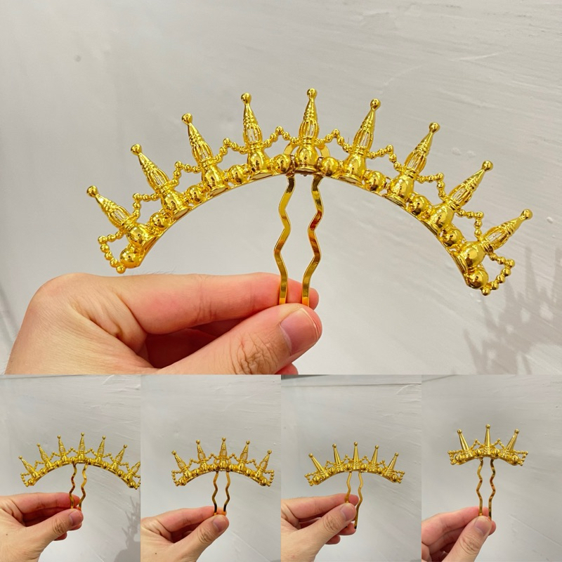 Jual Tusuk Gondang 3,5,7,9 Bahan Logam / Tusuk Rambut Gondang Emas ...