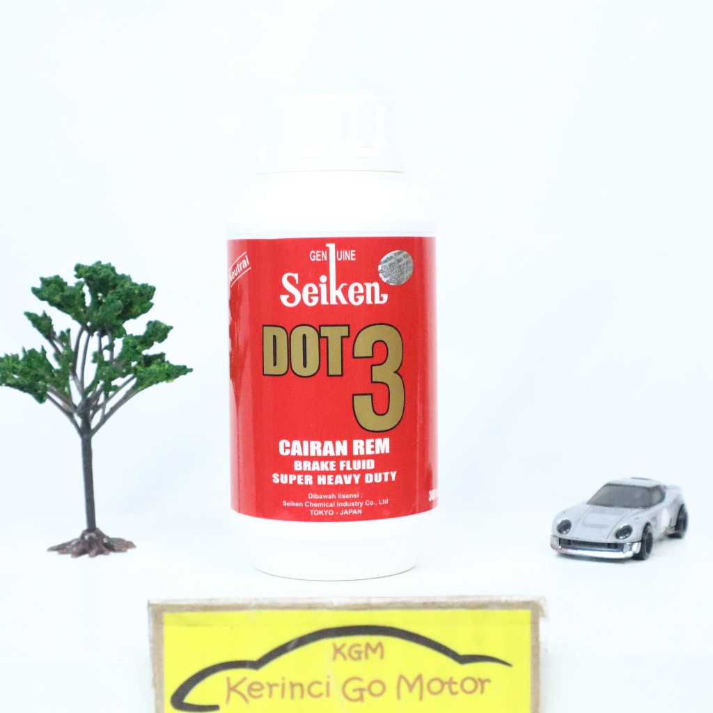 Jual Seiken Minyak Rem Dot 3 Bening 300ml Cairan Rem Kopling Brake ...