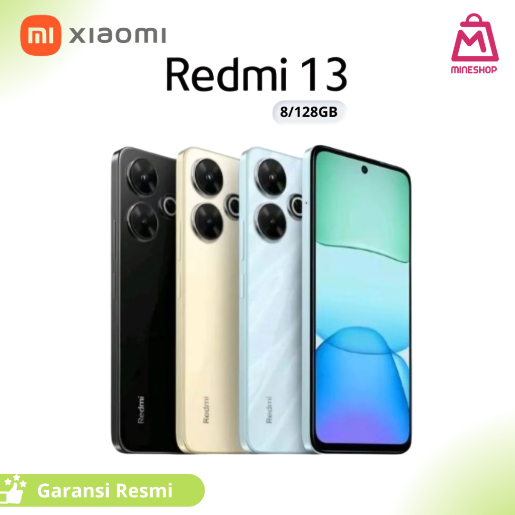 Jual Xiami Redmi 13 8/128GB Garansi Resmi | Shopee Indonesia