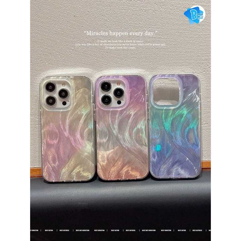 Jual SS935 CLARITY Swirl Hologram Feather Case Texture For VIVO Y71 Y81 ...