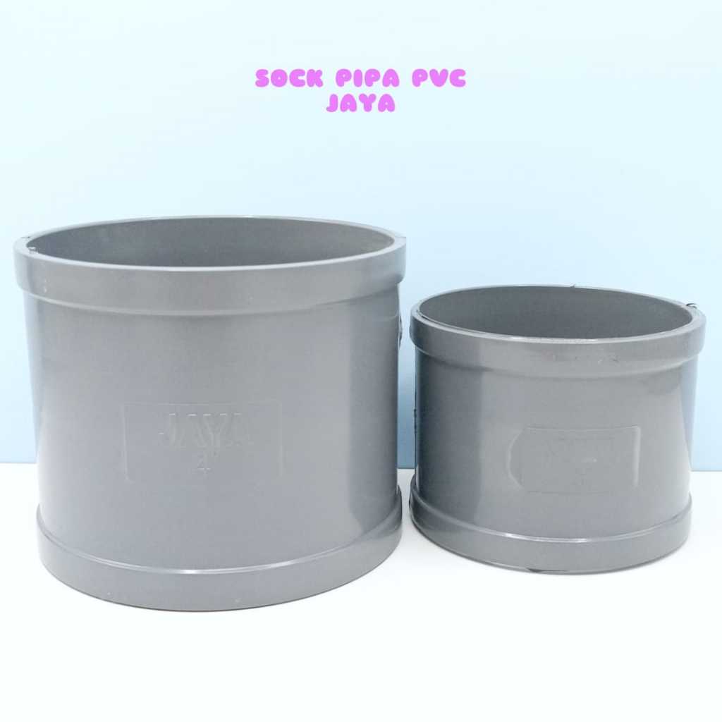 Jual SOCK/SAMBUNGAN PIPA PVC JAYA DV TS | Shopee Indonesia