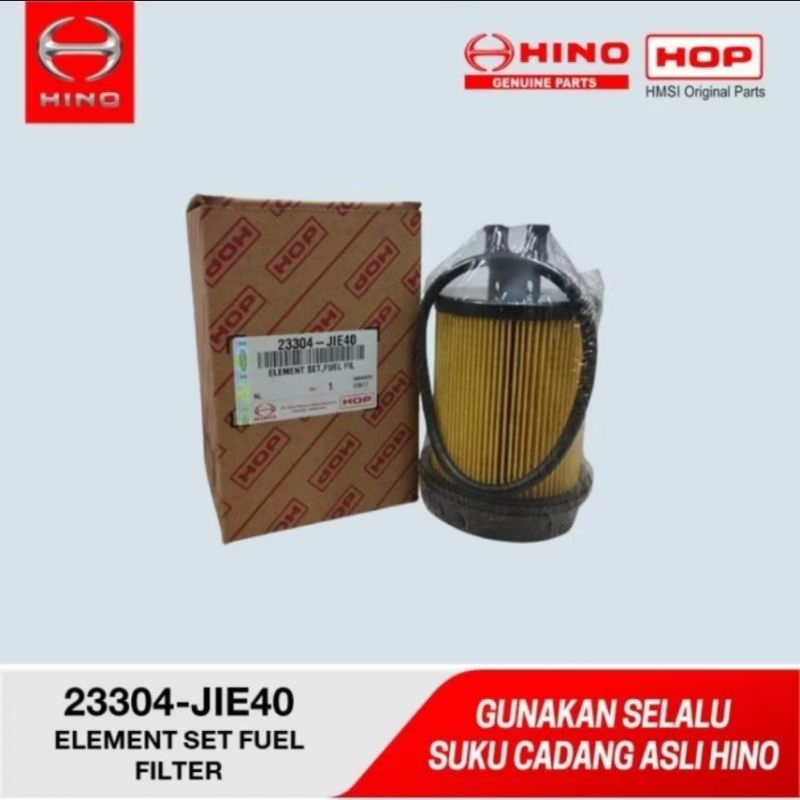 Jual Filter Solar Atas Fuel Filter Hino Dutro EURO4 23304-JIE40 ...