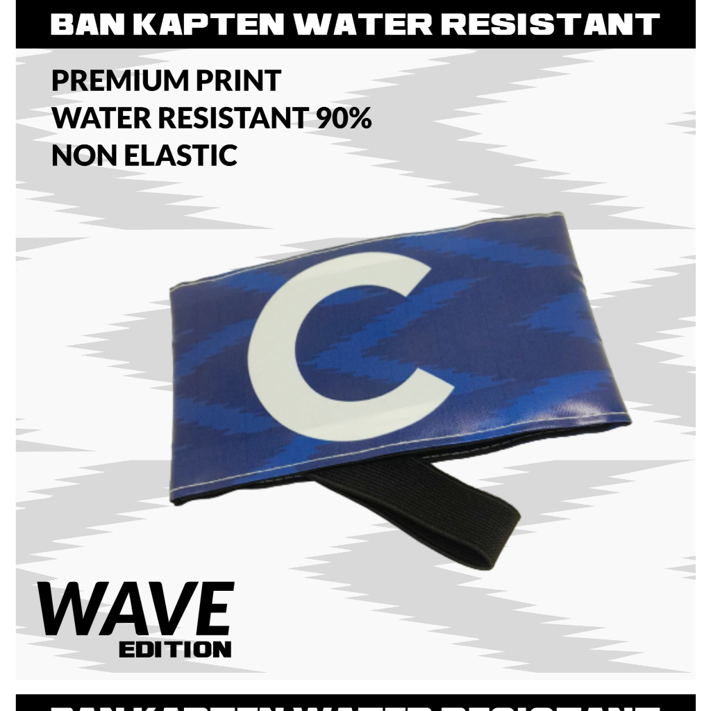 Jual Ban Kapten Anti Air Wave x Strip Pro Captain Armband Water ...