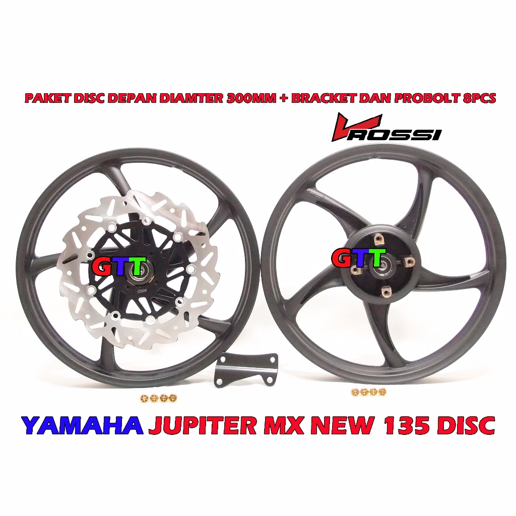 Jual VELG RACING VROSSI HAWK PALANG 5 YAMAHA JUPITER MX NEW 135 DISC ...