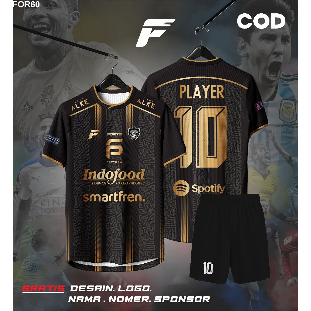 Jual JERSEY FUTSAL CUSTOM SETELAN ANAK DEWASA FULLPRINTING NAMA NO LOGO ...
