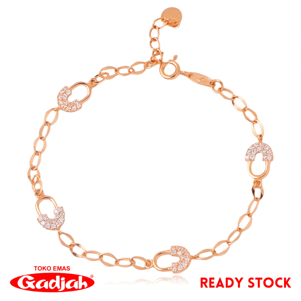 Jual Gelang Emas Kolongan Pipih Mainan 4 Gembok Mata Tabut - Toko Emas ...