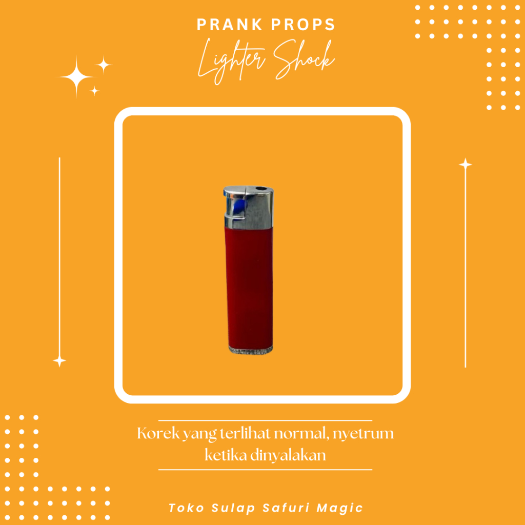 Jual Alat Prank Lighter Shock - Alat Prank - Korek Strum - Korek Setrum ...