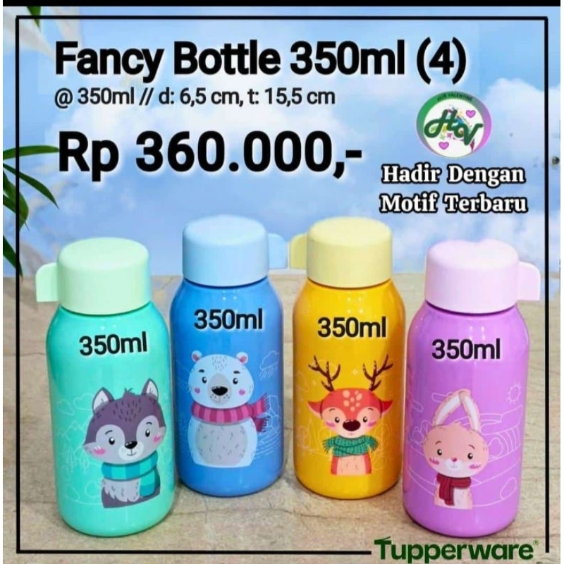 Jual Tupperware Eco Fancy 330ml per pcs tutup ulir | Shopee Indonesia