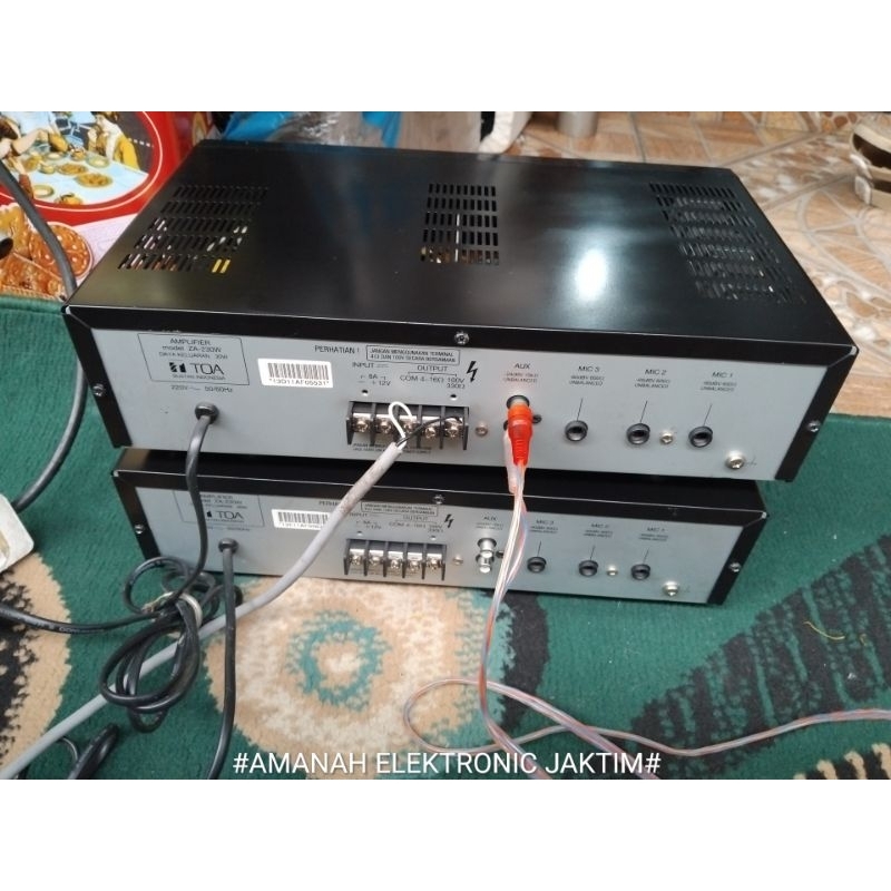 Jual AMPLI TOA ZA 230W ( SECOND 95-98% ) | Shopee Indonesia