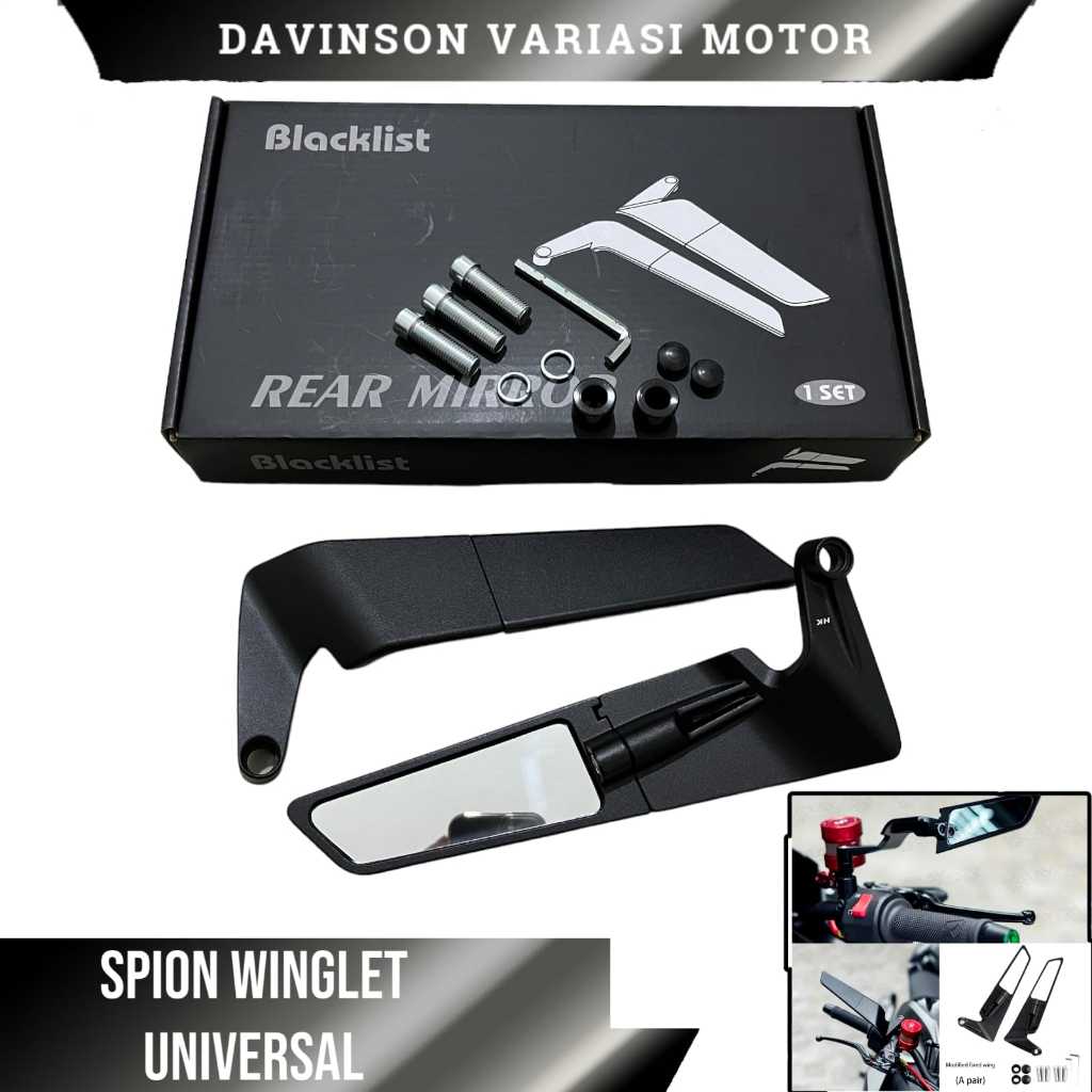 Jual Spion Winglet V2 V3 Model Rizoma Untuk PCX NMAX ADV BEAT MIO VARIO ...