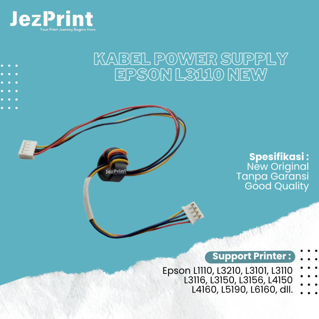 Jual Kabel Extension Adaptor Printer Epson L3110 L3110, L3150, Kabel ...