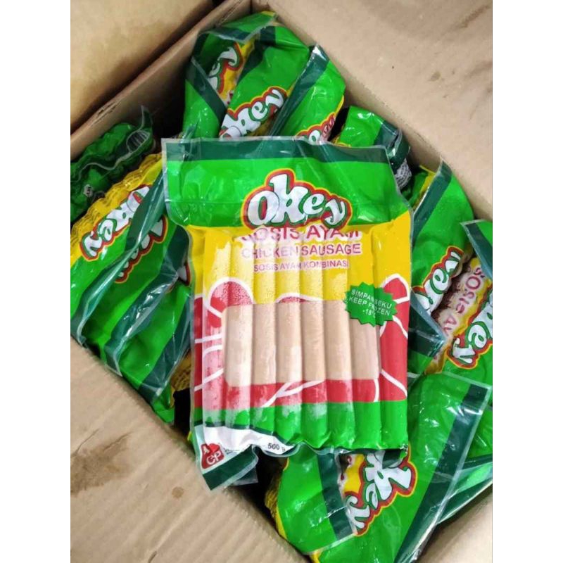 Jual Sosis ayam okey isi 15 pcs | Shopee Indonesia