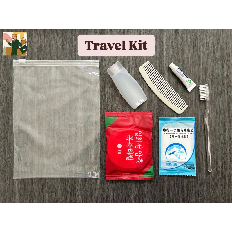 Jual Travel Kit Alat Mandi Standar Perlengkapan Hotel Amenities Sabun ...