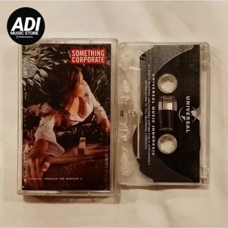 Jual USED Something Corporate - Leaving Through The Window (Kaset Tape ...
