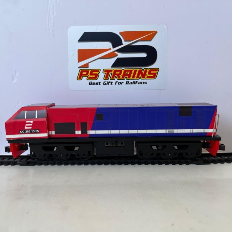 Jual [ MODE CHARGER ] DOUBLE DINAMO MAINAN LOKOMOTIF KERETA API ...