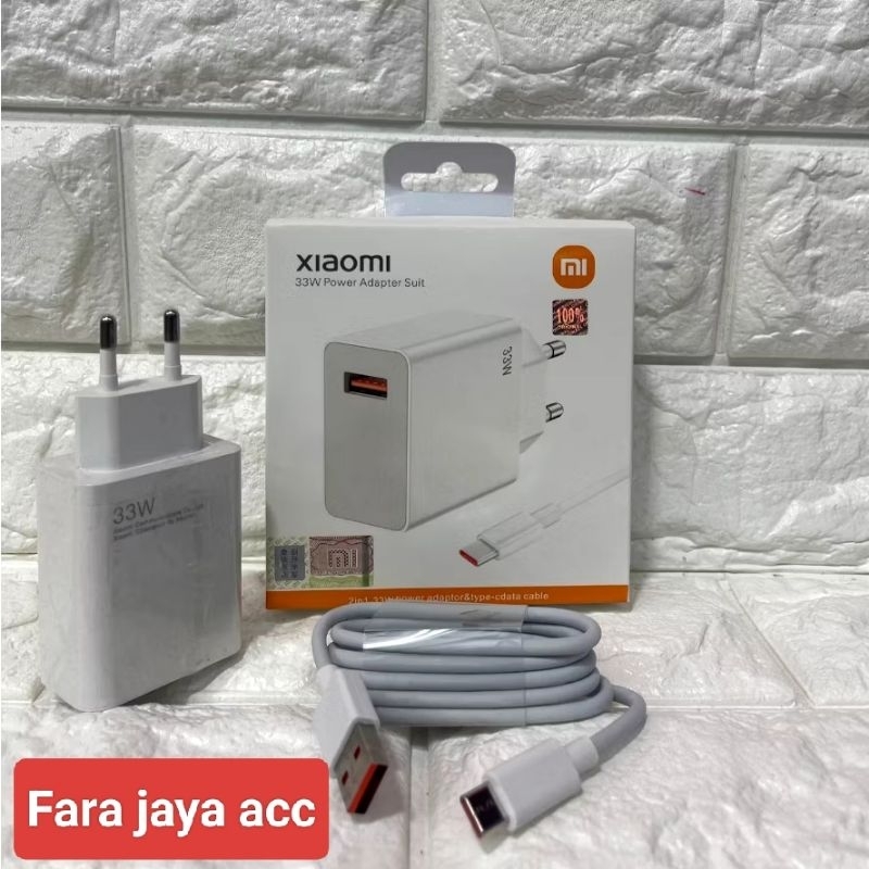 Jual Charger Xiaomi Redmi 33W Type-C Power Adaptor Suit Turbo Charge ...