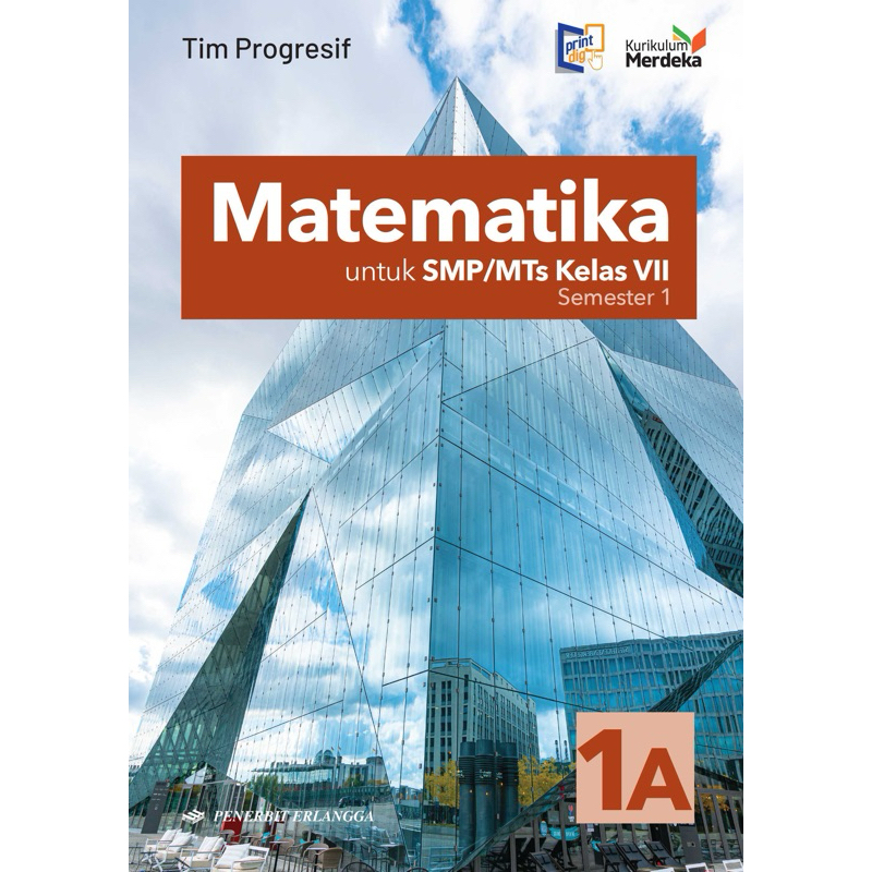 Jual MATEMATIKA SMP KELAS 7 SEMESTER 1 KURIKULUM MERDEKA ERLANGGA ...
