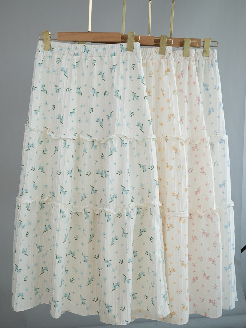 Jual Rok Maxi Panjang / Rok ruffle / rok susun / long skirt | Shopee ...