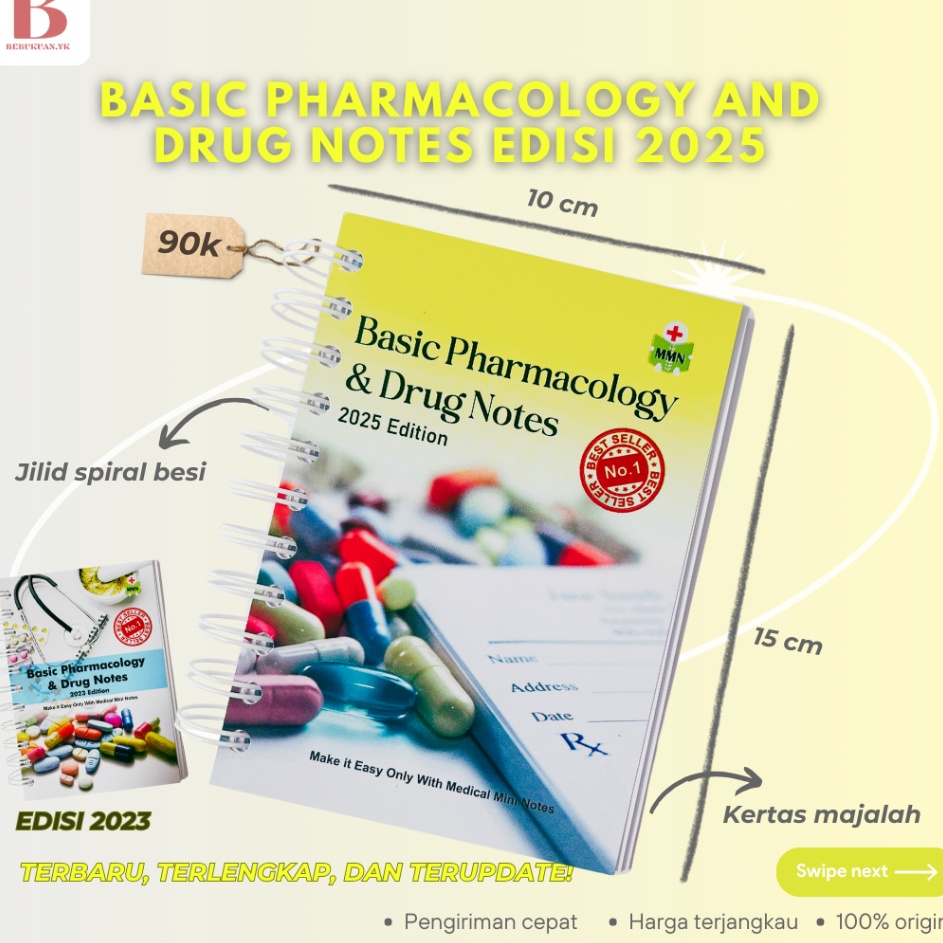 Jual High Quality EDISI 225 Buku Saku Farmasi Basic Pharmacology and ...