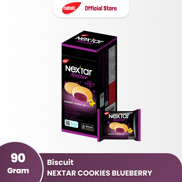 Jual Nextar Cookies Blueberry 80g | Shopee Indonesia