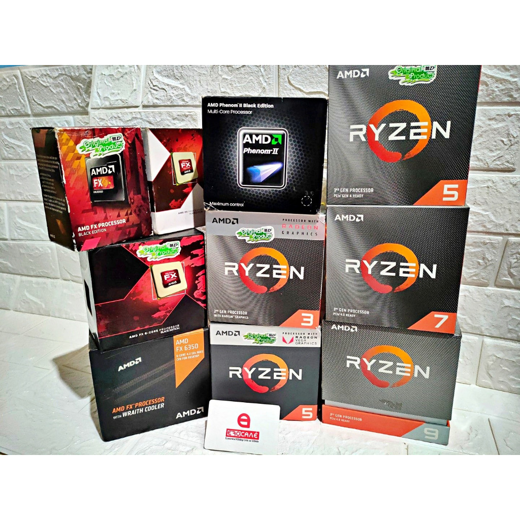 Jual Proc AMD Ryzen 5 1600 6-Core 12-Thread 3.2 GHz AM4 --Terima Tukar ...