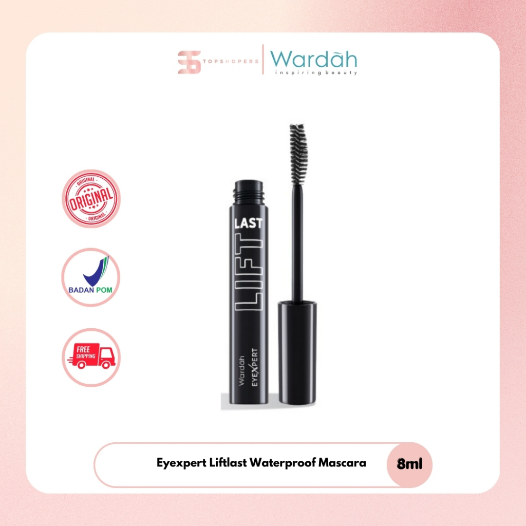 Jual WARDAH EyeXpert Liftlast Waterproof Mascara | Shopee Indonesia