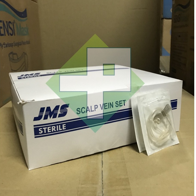 Jual Wing Needle JMS / Scalp Vein Set / Spuit Kupu-Kupu 23 25 27G (ECER ...