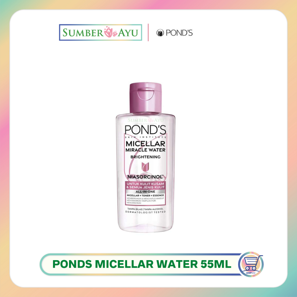 Jual Ponds Micellar Water Niasorcinol 55ml | Shopee Indonesia