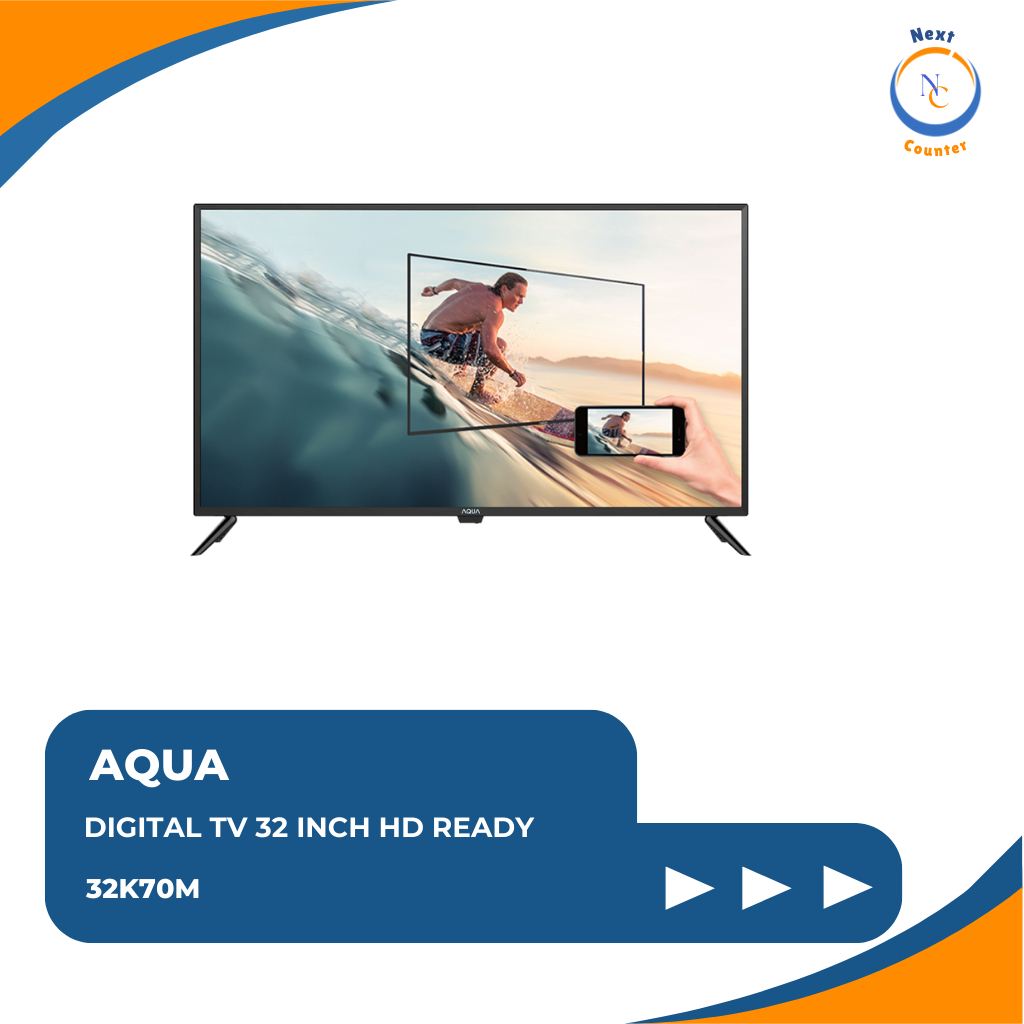 Jual AQUA LED TV DIGITAL 32INCH 32 INCH DIGITAL 32K70M | Shopee Indonesia