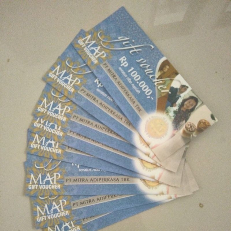 Jual Gift Voucher MAP ORI | Shopee Indonesia