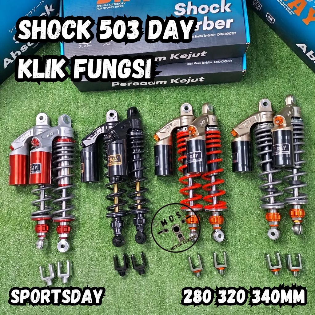 Jual Shock Tabung Day Copy RCB 280 320 340 Klik Fungsi Supra Cb GL ...