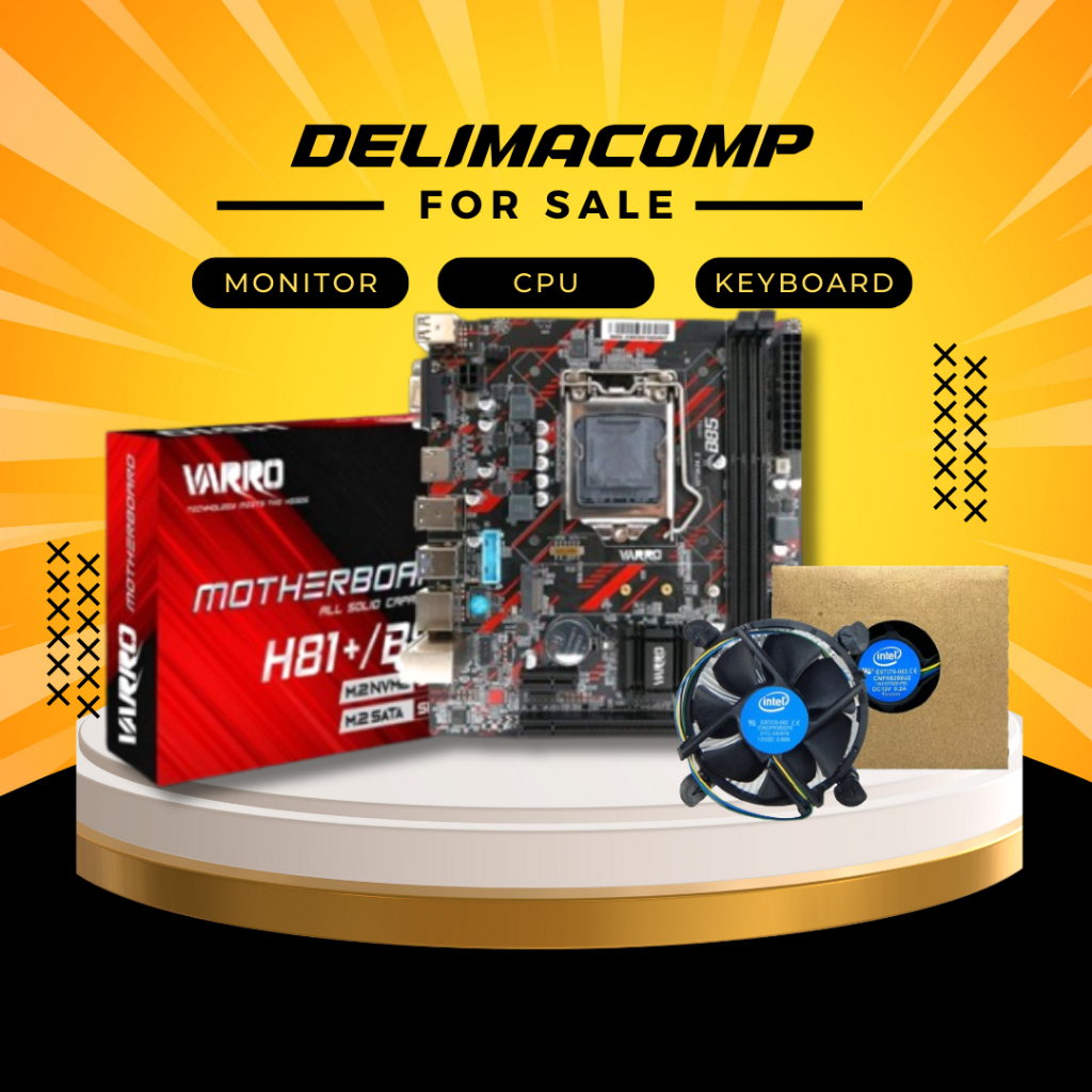 Jual MOTHERBOARD H81 PROCESSOR 15 4570 FAN - MOBO ONLY | Shopee Indonesia