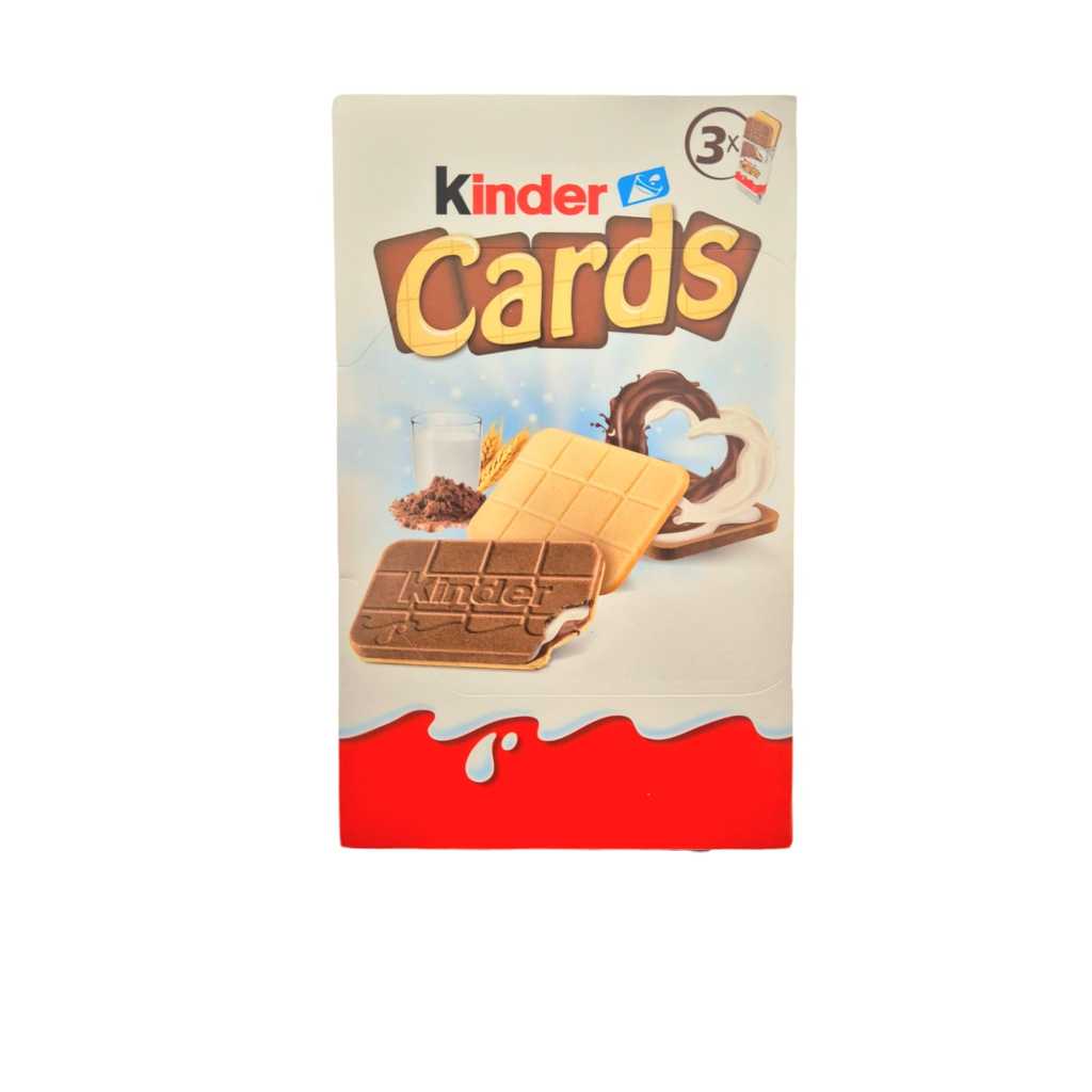 Jual Kinder Cards Chocolate Biscuits Coklat | Shopee Indonesia