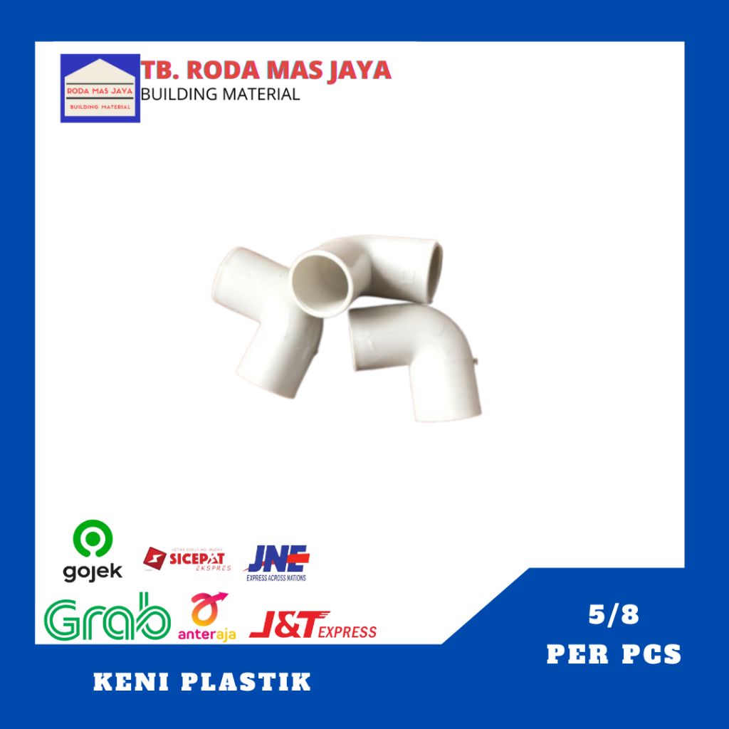 Jual Knee/Keni/Elbow/L Bow Pipa 5/8" | Shopee Indonesia
