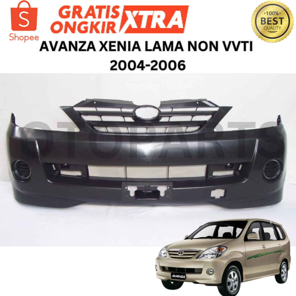 Jual BUMPER BEMPER DEPAN AVANZA XENIA LAMA NON VVTI 2004 2005 2006 TIPE ...