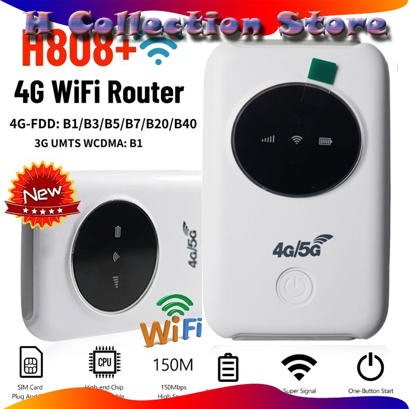 Jual 150Mbps H808 Modem Wifi 4G All Operator Wifi Portable 3200mAh ...
