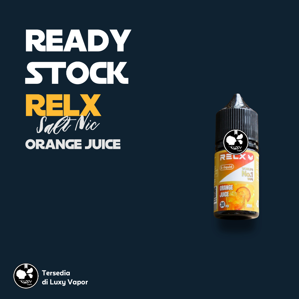 Jual Relx Orange Juice Liquid Salt Nic | Shopee Indonesia