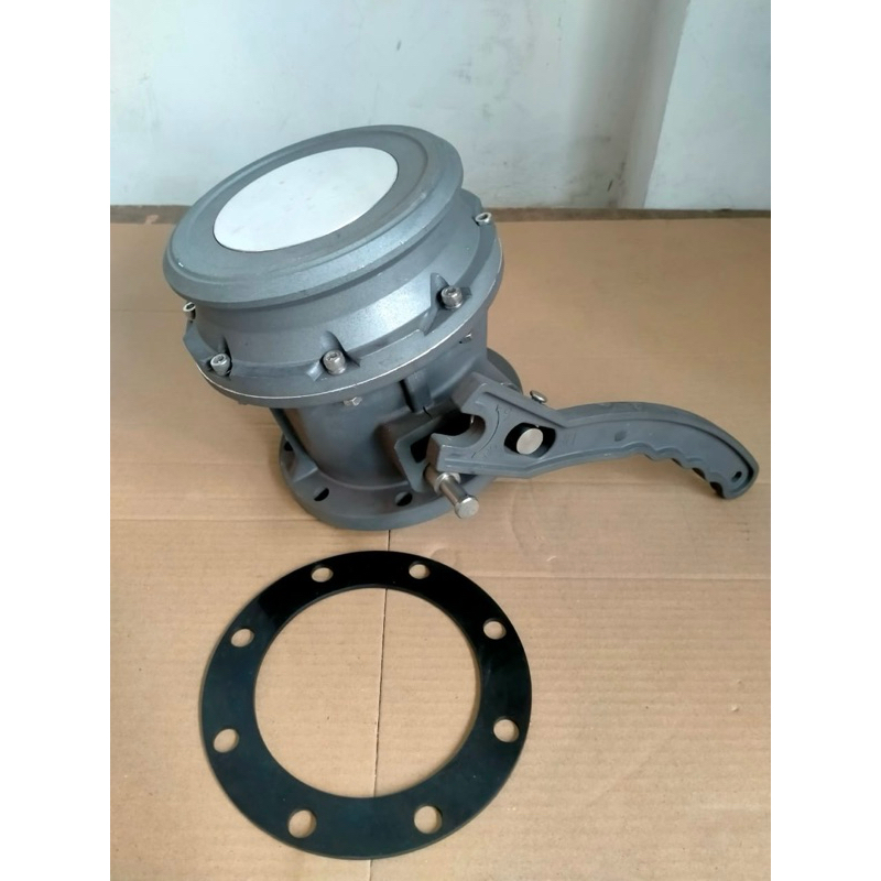 Jual API Bottom loading API Discharge Valve 4 inch truk tangki | Shopee ...
