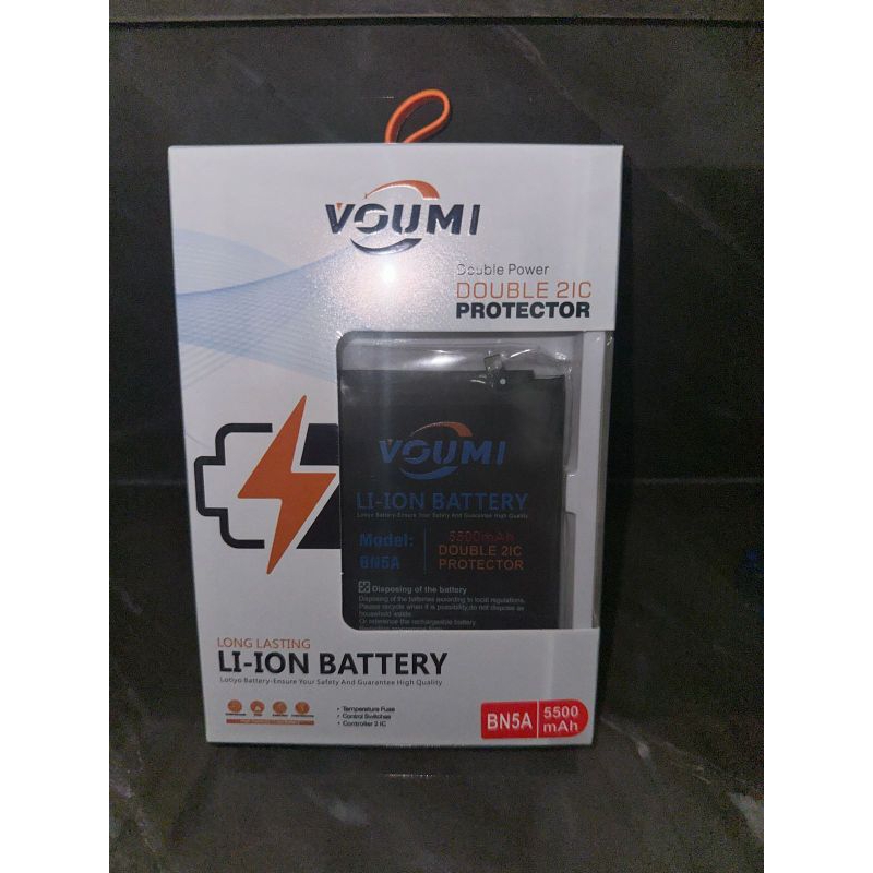 Jual Battery Original Voumi Xiaomi BN5A DOUBLE 2 IC (POCO M3 PRO/ REDMI 10) | Shopee Indonesia