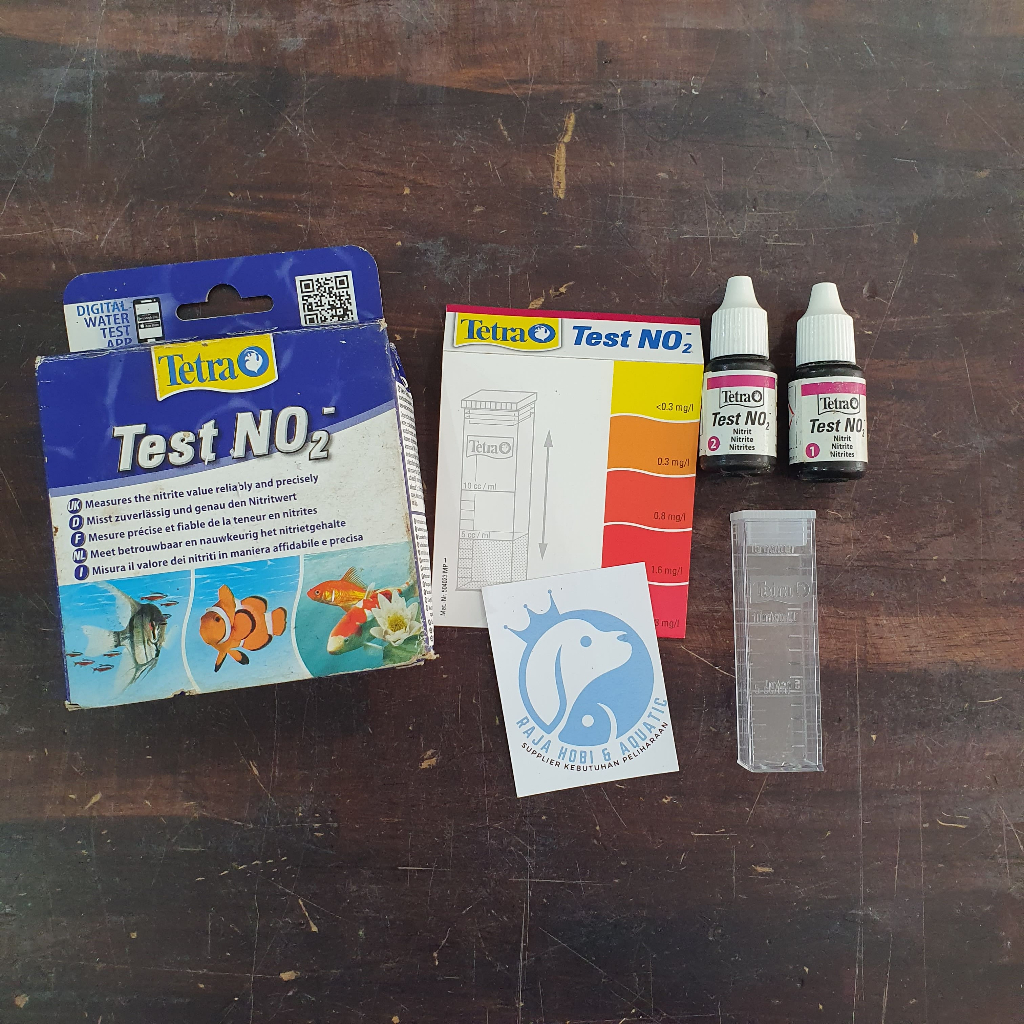 Jual TETRA TEST NO 2 NO2 No2 NITRATE NITRIT ALAT TES AIR WATER TEST ...