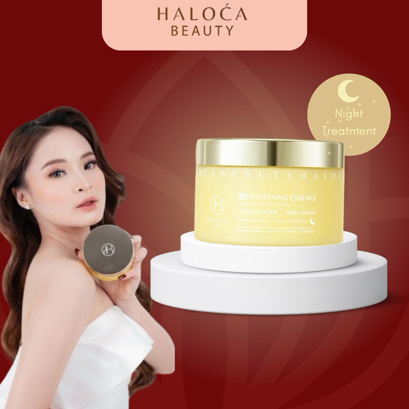 Jual HALOCA CHROMOSOME NIGHT BODY LOTION DOSTING | Shopee Indonesia