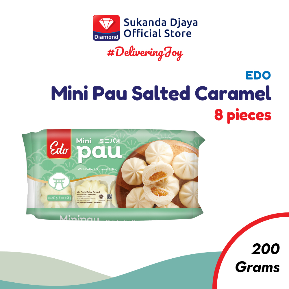 Jual Edo Mini Pau Salted Caramel 200 Gr | Shopee Indonesia