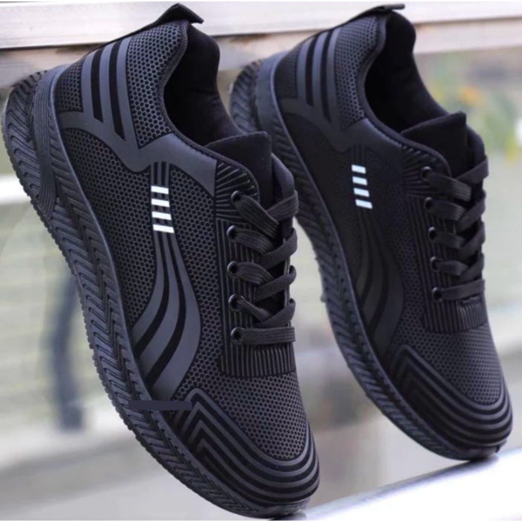 Jual SEPATU SNEAKERS TERBARU F04 BEST STRIP TERLENGKAP READY SIZE ( 30 ...