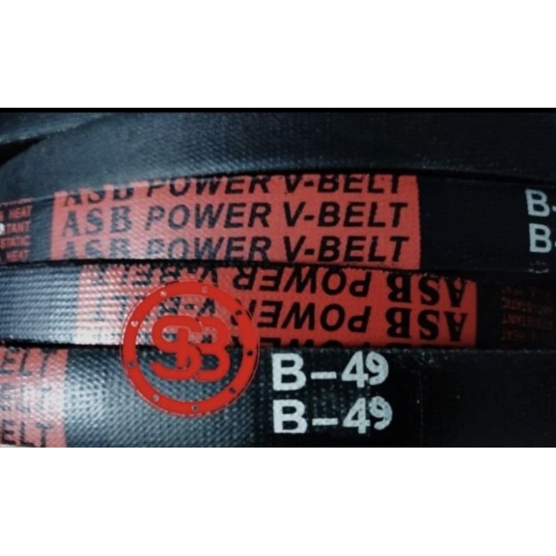 Jual V BELT FAN BELT TALI KIPAS B49 B 49 MERK ASB | Shopee Indonesia